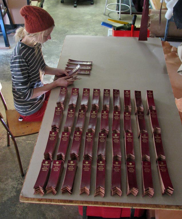 Leather Custom Bookmarks - Leathersmith Designs Inc.